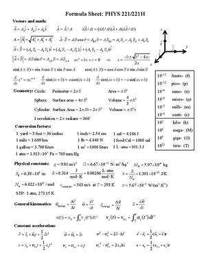 W01 S22 - Worksheet 1: Units, order of magnitude estimates, vectors ...
