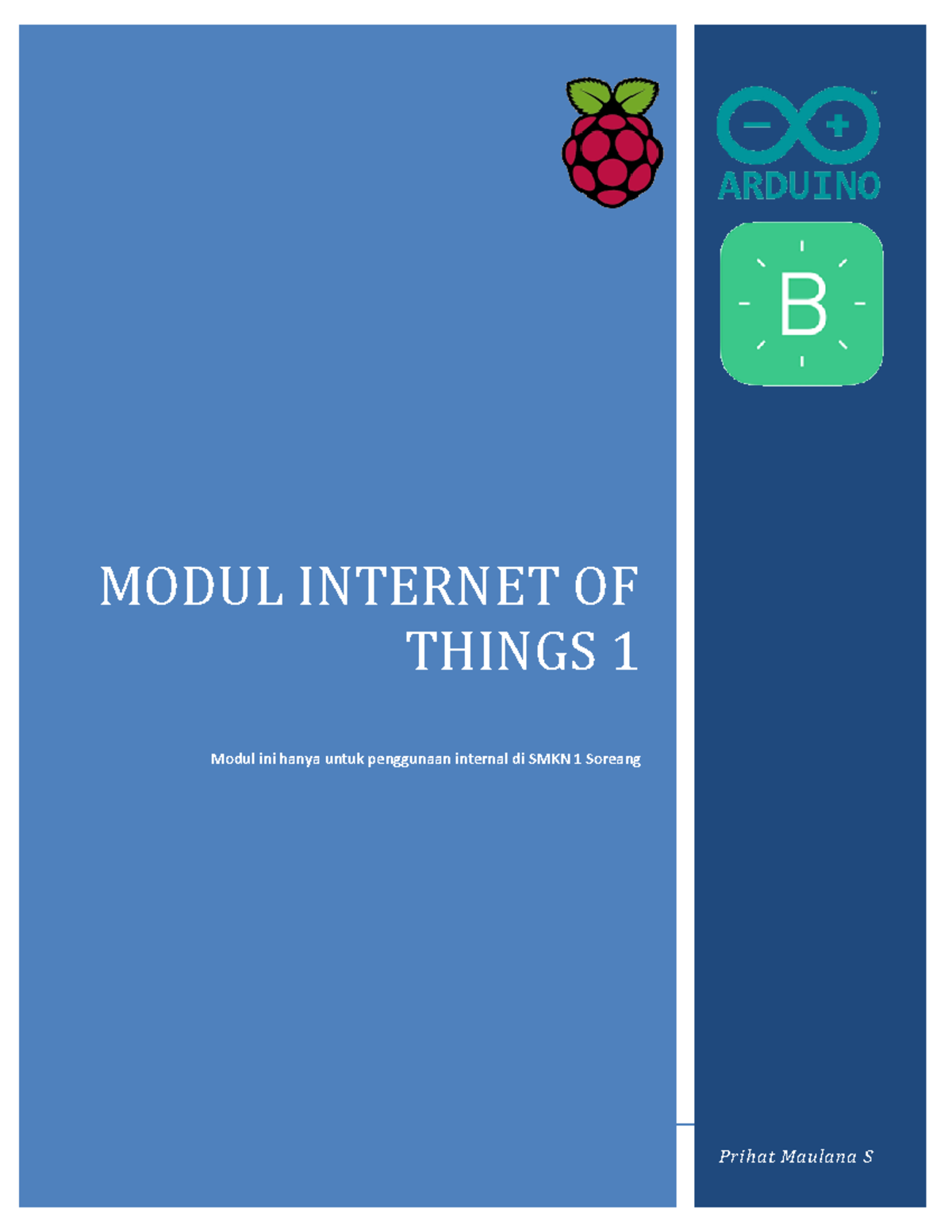 Modul IOT -Prihat - semoga lancar - Prihat Maulana – Internet of Things ...