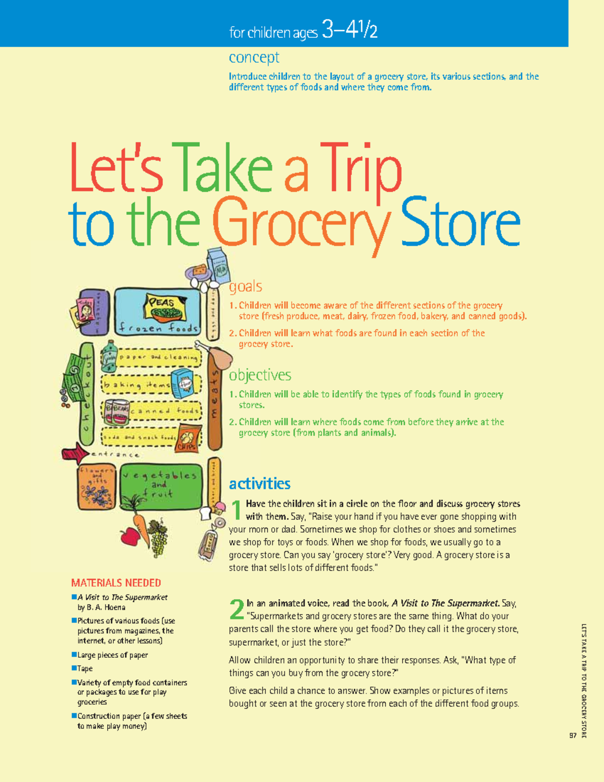 Lesson 7 - ... - for children ages 3–4½ concept Introduce children to ...