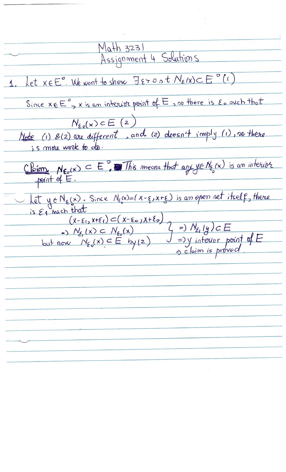 A4Sol - Assignement 4 solutions - MATH 3032 - WW M (:1 23(2) 9 (22 ...