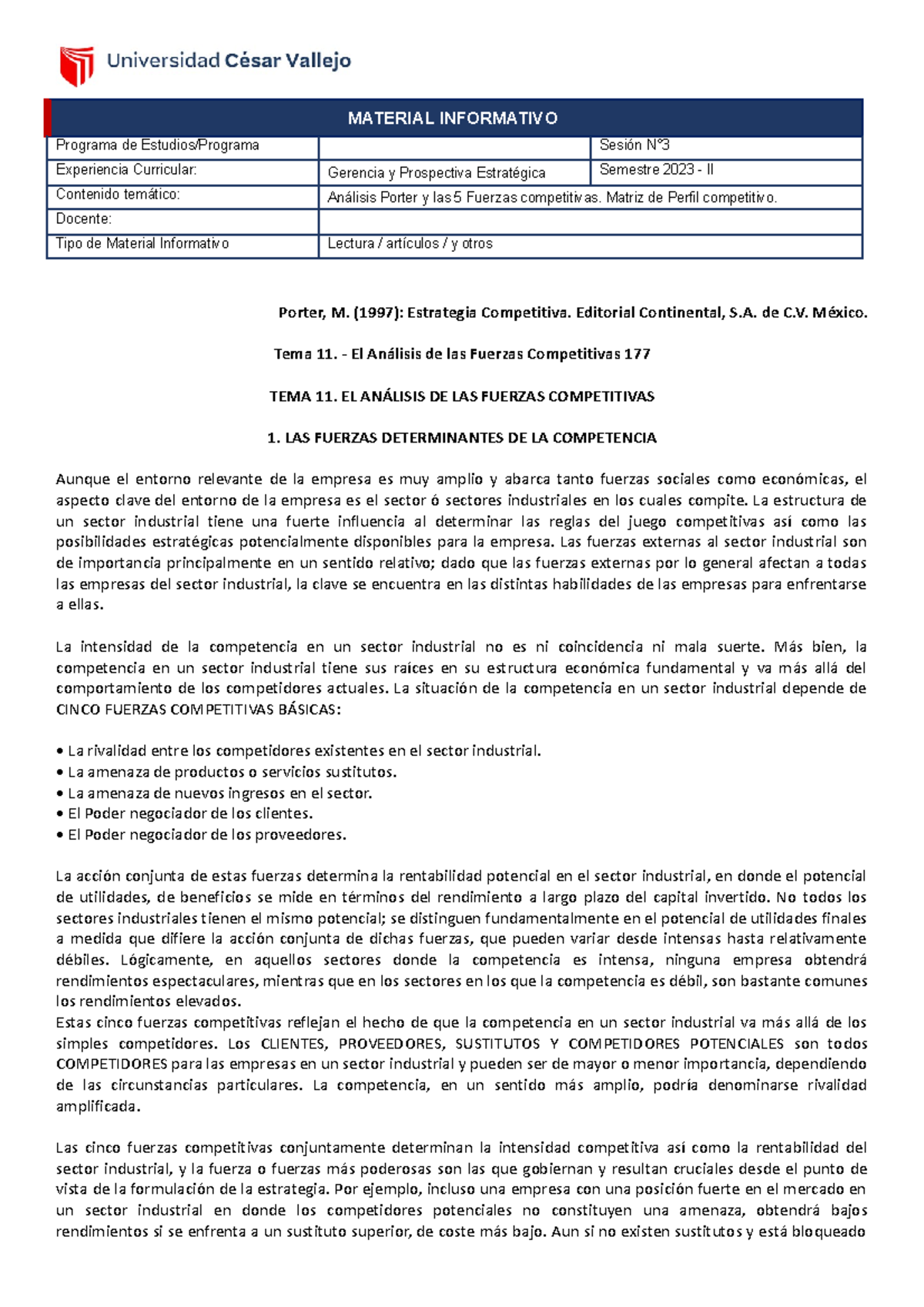 S3 Material informativo - MATERIAL INFORMATIVO Programa de Estudios ...