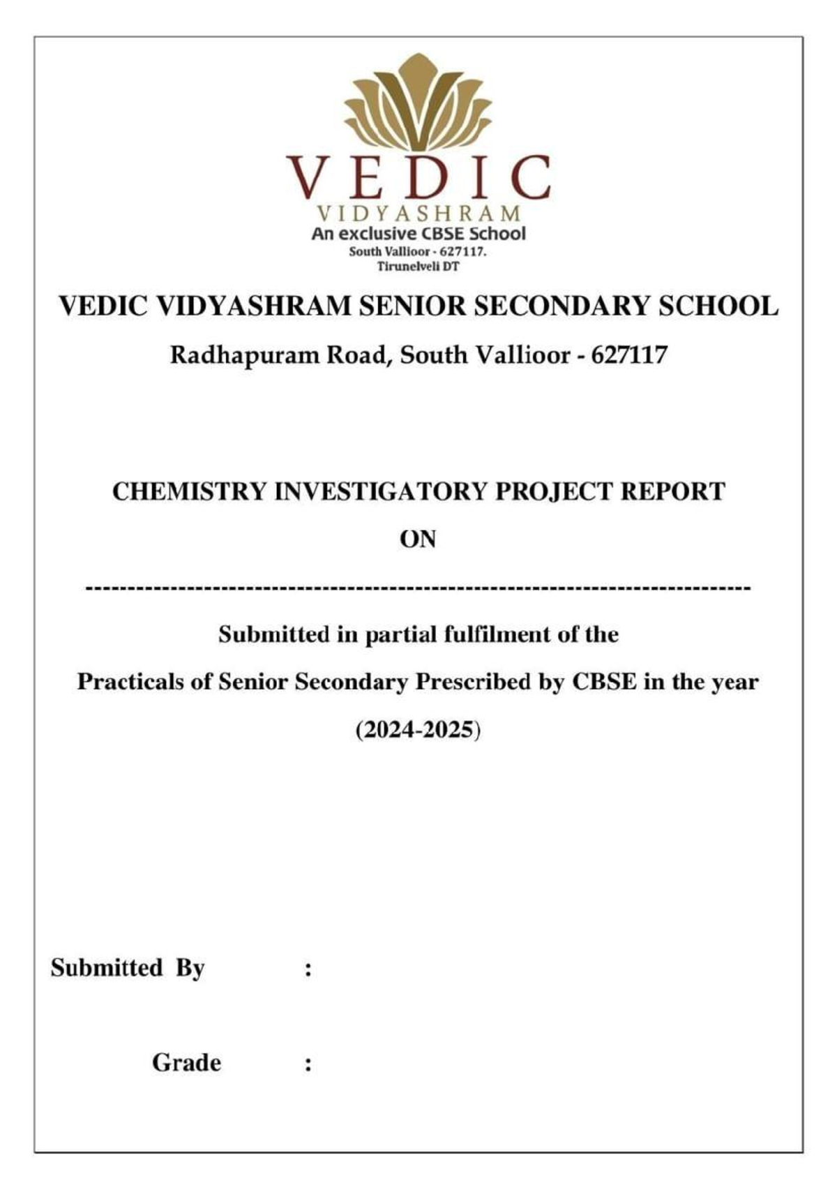 Chemistryprojectnew - Computer Science SL - Studocu