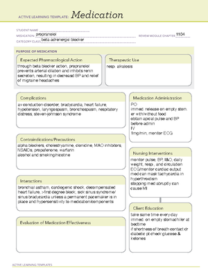 ATI Flumazenil - Medication template - ACTIVE LEARNING TEMPLATES ...