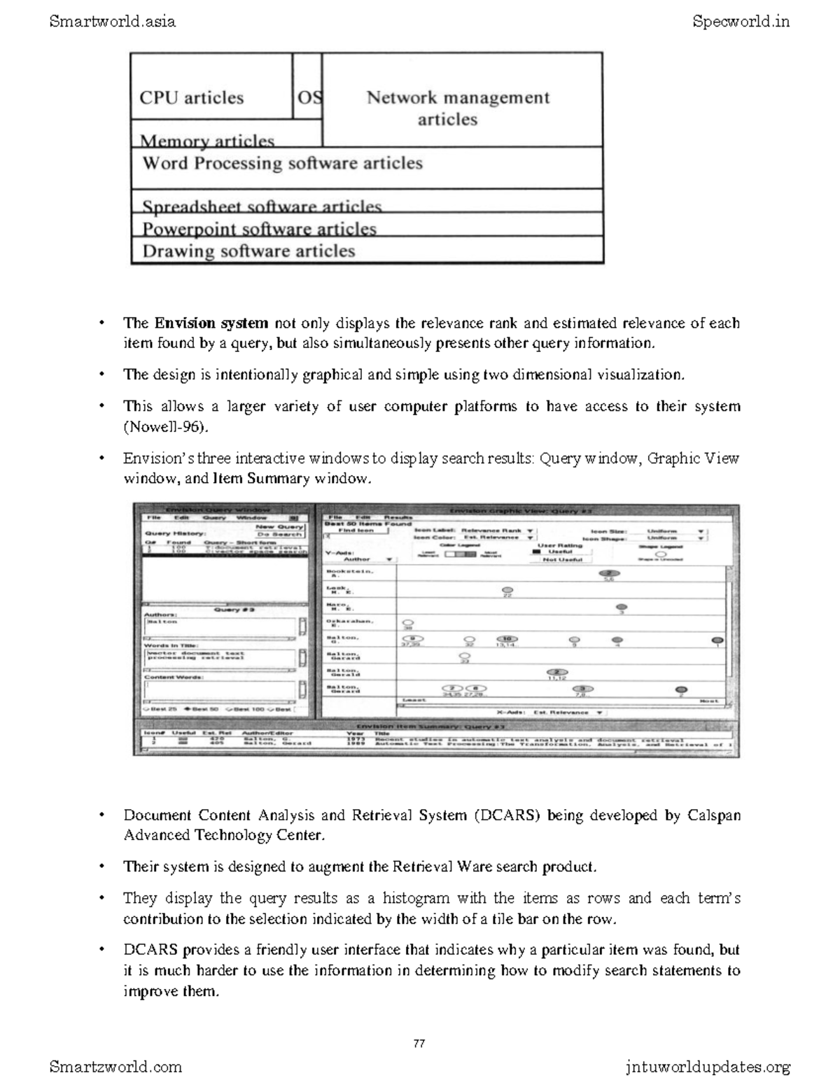 Information-Retrieval-Systems partt-3 - The Envision system not only ...