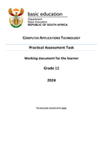Computer Applications Technology - Grade: 11 - Further Education and ...