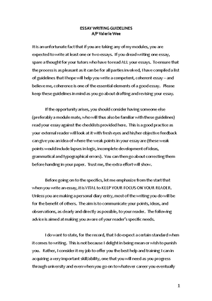 Tutorial discussion facilitation & report guidelines - EN 2203 Tutorial ...