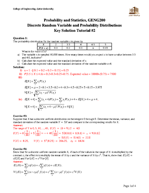 HW#2 Summer 2021 Solution - Probability and Statistics for Engineers ...