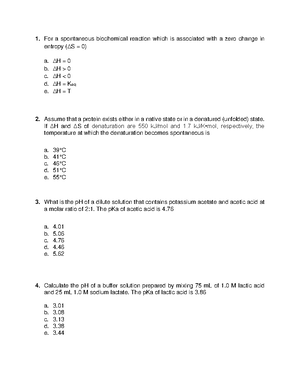 Formula sheet Exam 1 - Practice - Tables, Equations, Constants, etc ...
