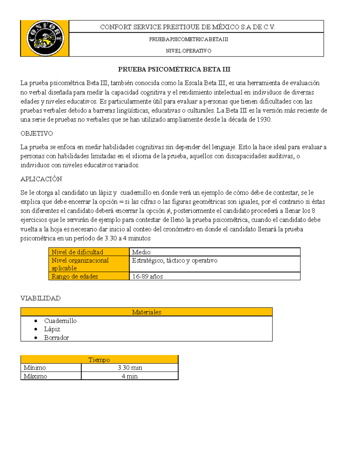 Beta 3 - Intrucciones de prueba Beta 3 para personal operativo - PRUEBA ...