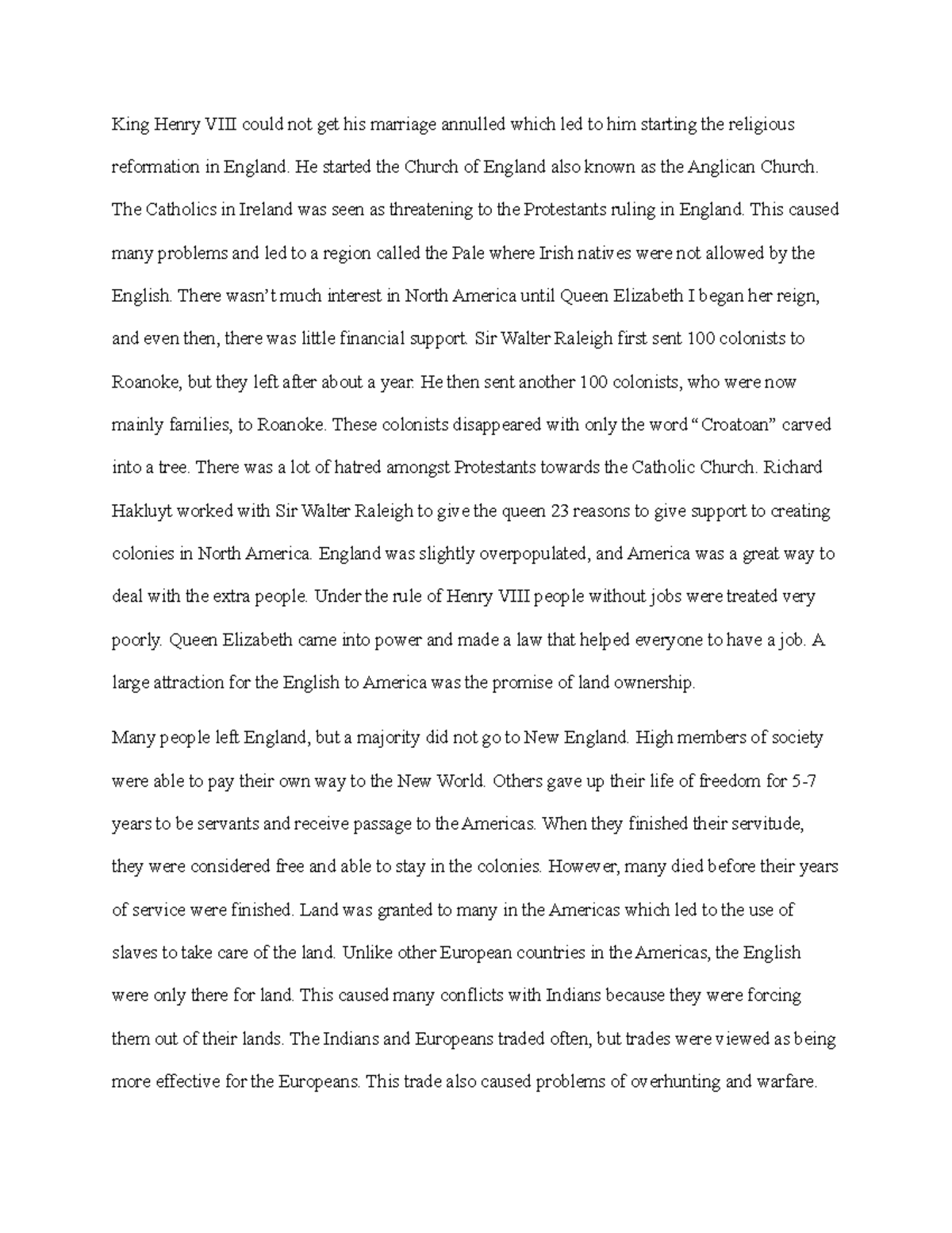 Chapter 2 reading notes - King Henry VIII could not get his marriage ...