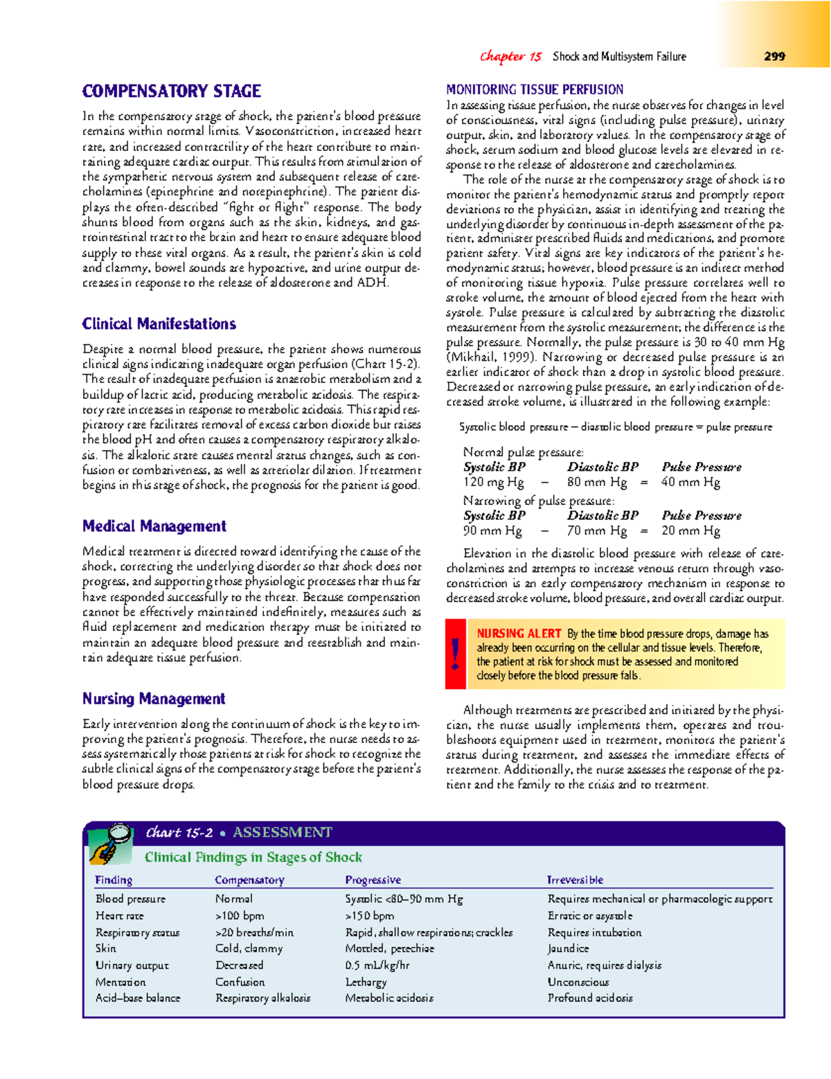 Textbook of medical surgical nursing-33 Lecture Notes - COMPENSATORY ...