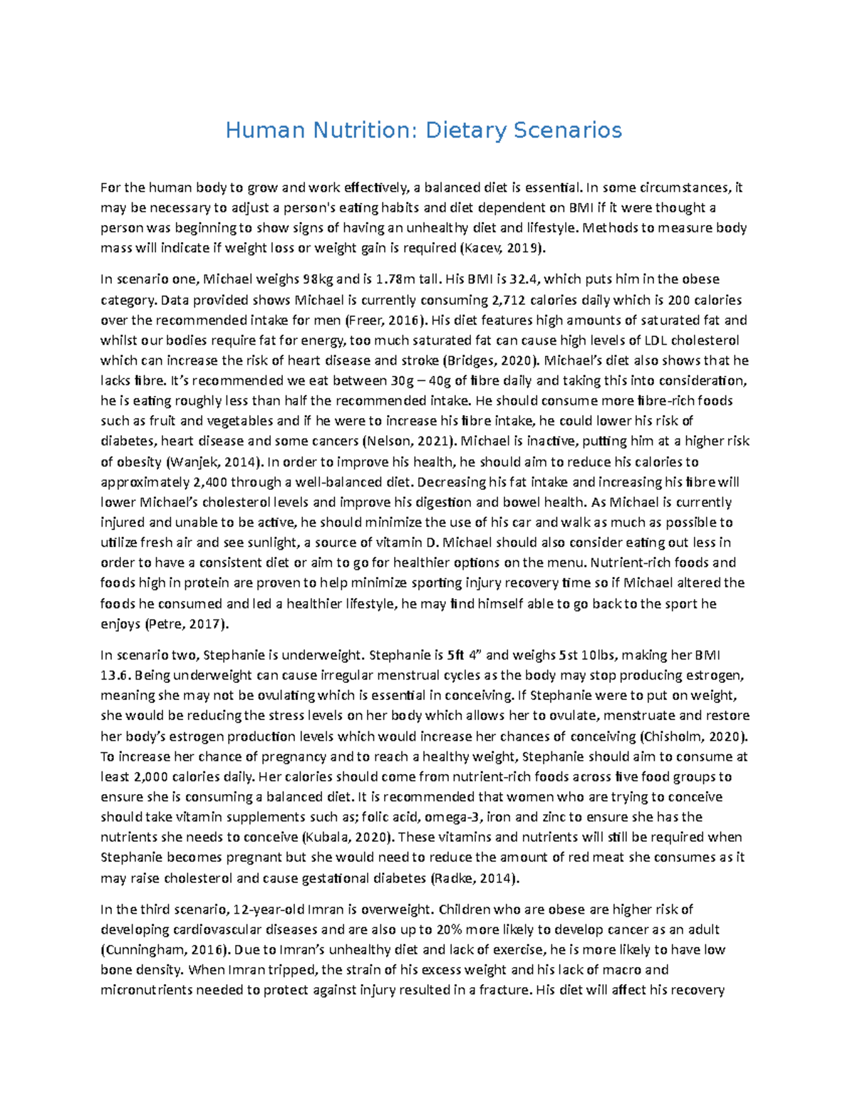 Access to HE Education - Unit 7 Human Nutrition and Digestive System ...