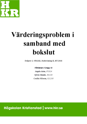 Redovisning II - Upplupna kostnader - Utgift som ej bokförts men som ...