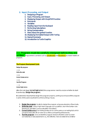 Python 5e Gaddis ch02 - Starting Out with Python, Global Edition, 5e (Gaddis) Chapter 2 Input ...