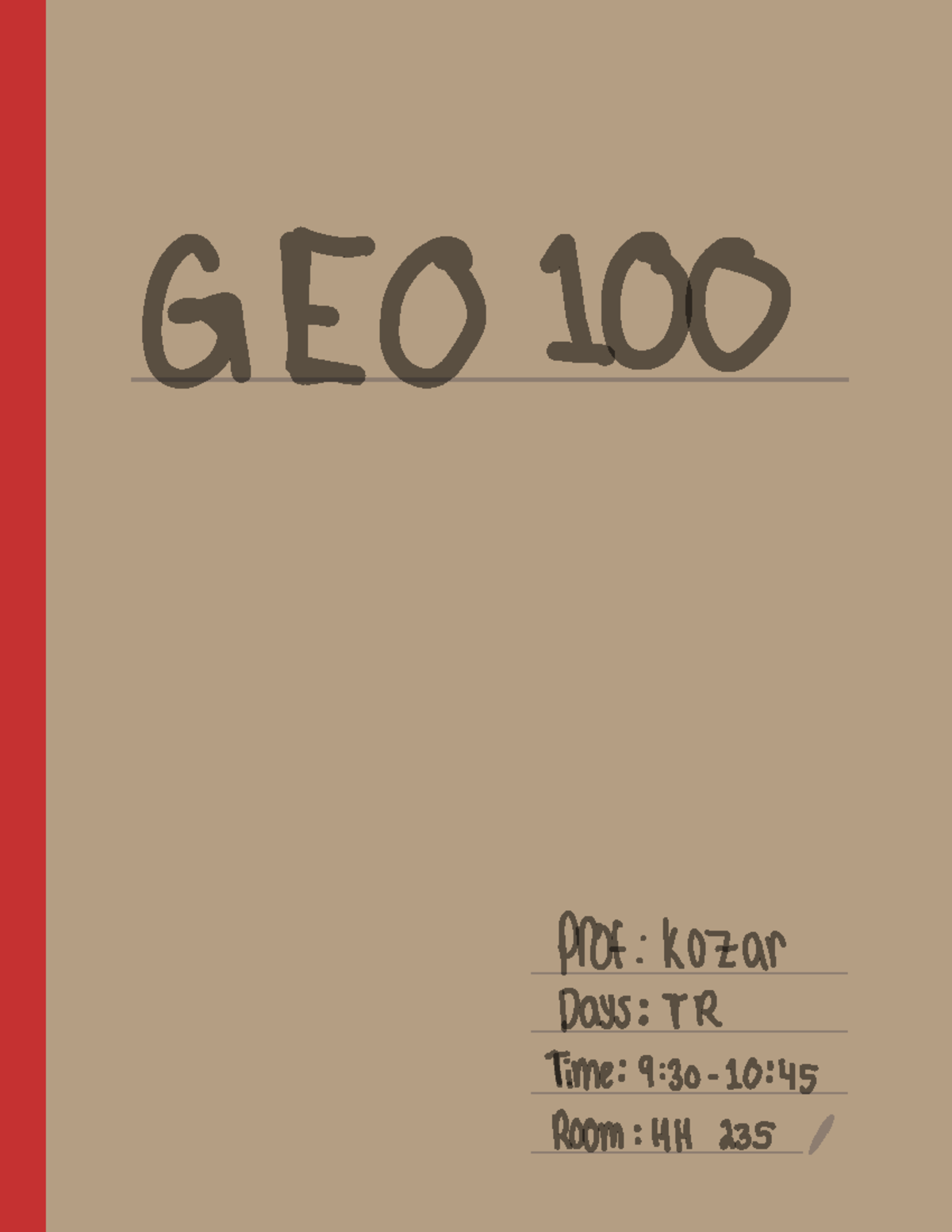 GEO 100 Notes - N T V C p N I R OD I 8125122 TO GEOGRAPHY What is ...