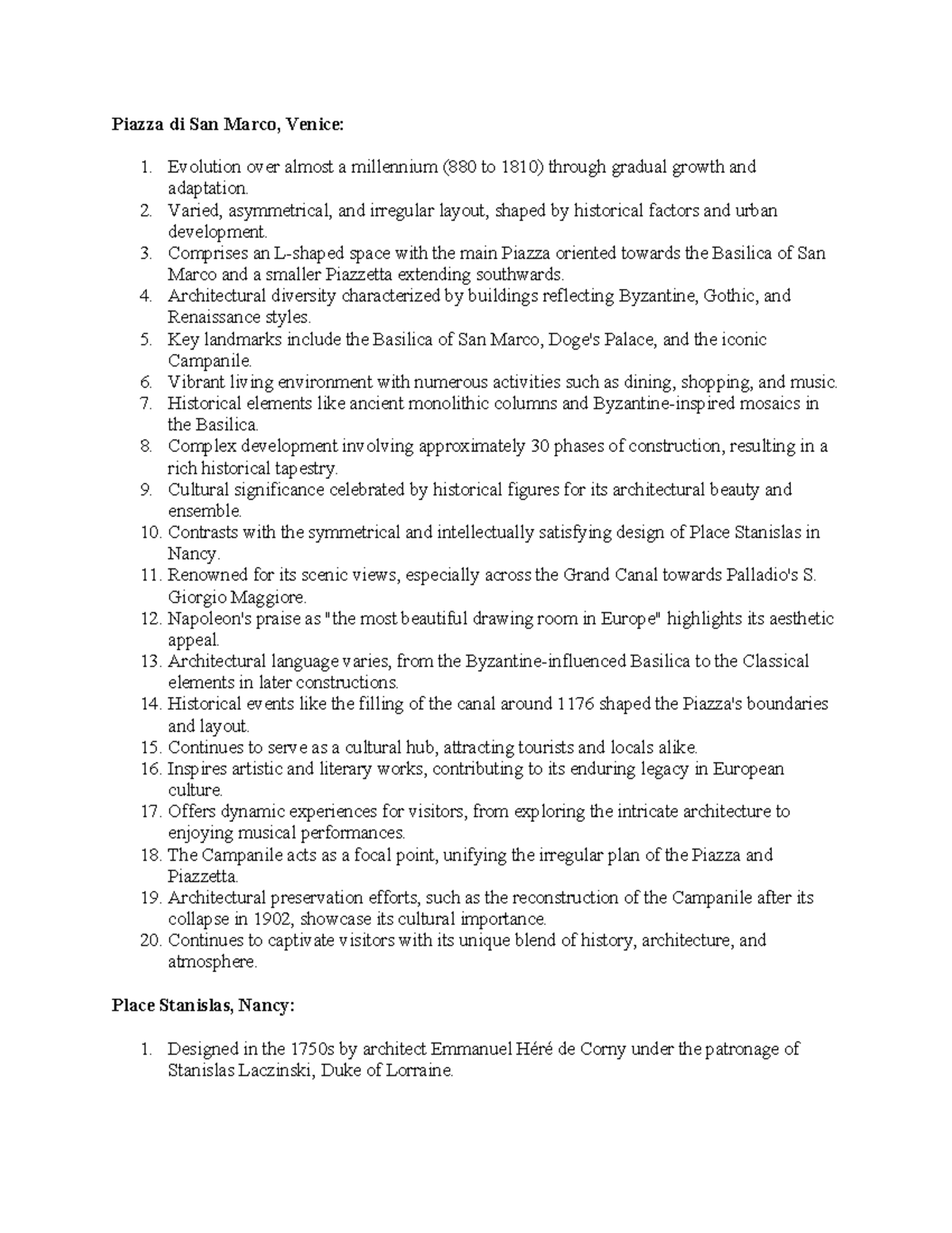 Paradigms - no additional info - Piazza di San Marco, Venice: 1 ...