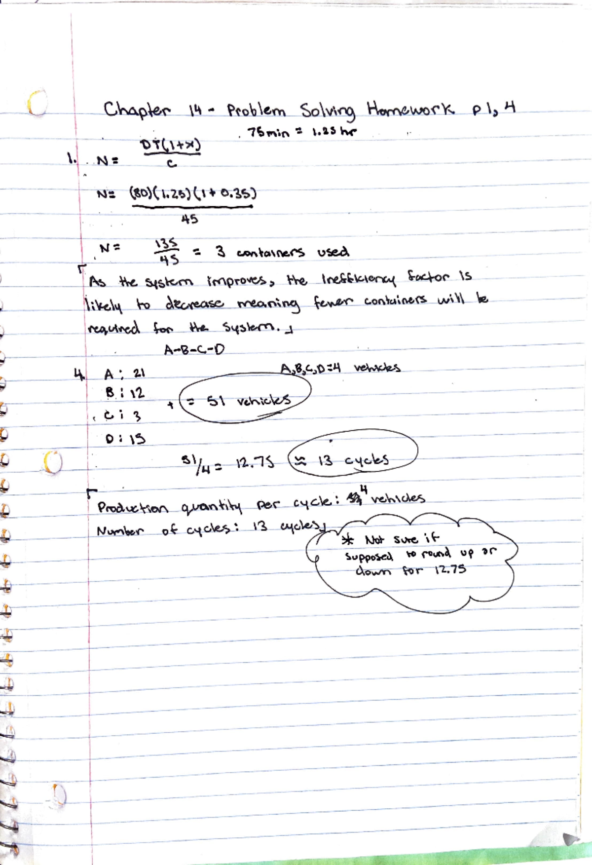Chapter 14 - problem solving homework - · - w-= ,~ - _ tr_ '_. - ~ -:. 3. C\ca(\f "~ -1~-~ - Studocu