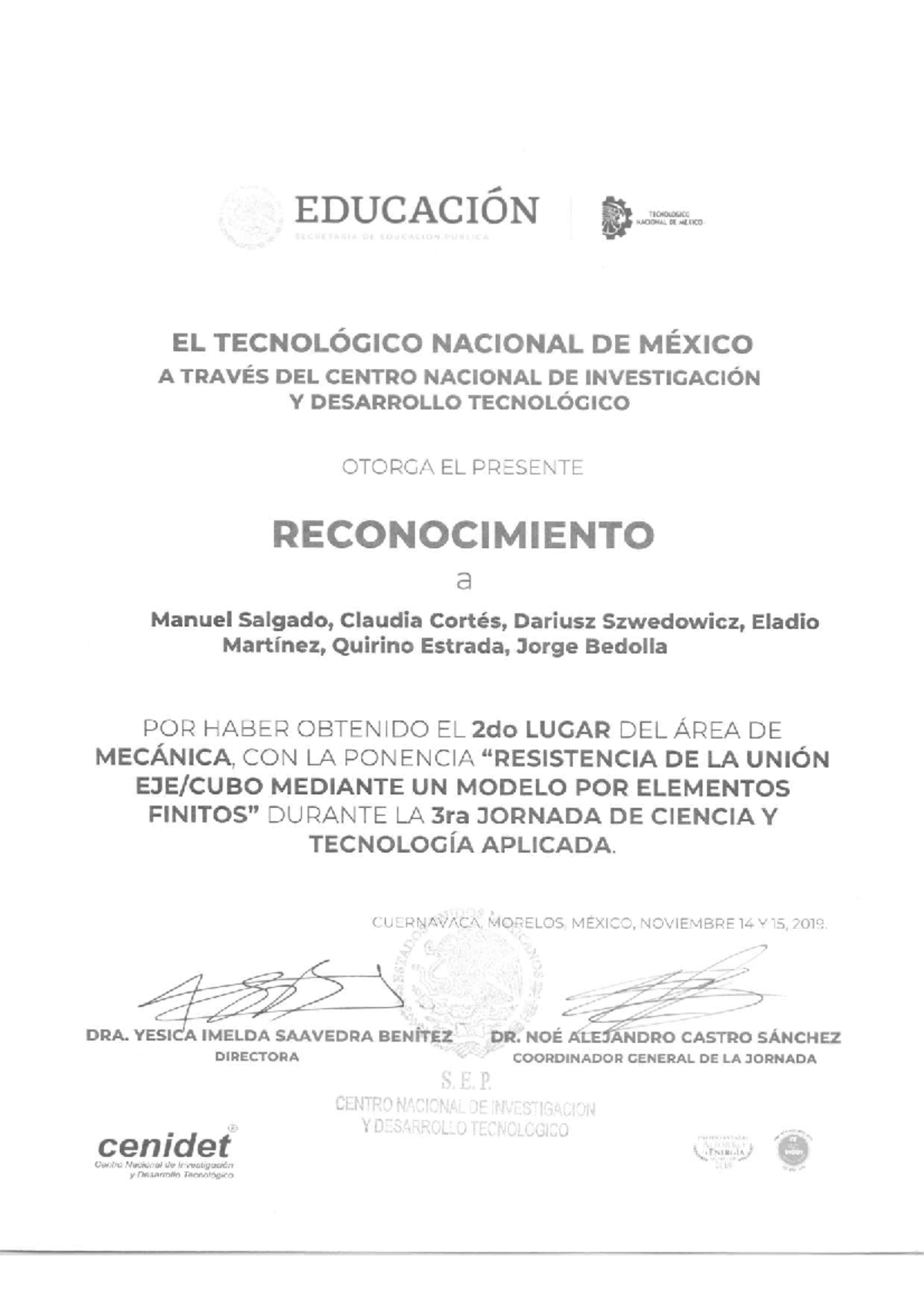 Eje cubo - DSADSADA - ajuste de interferencia por temperatura. Este ...