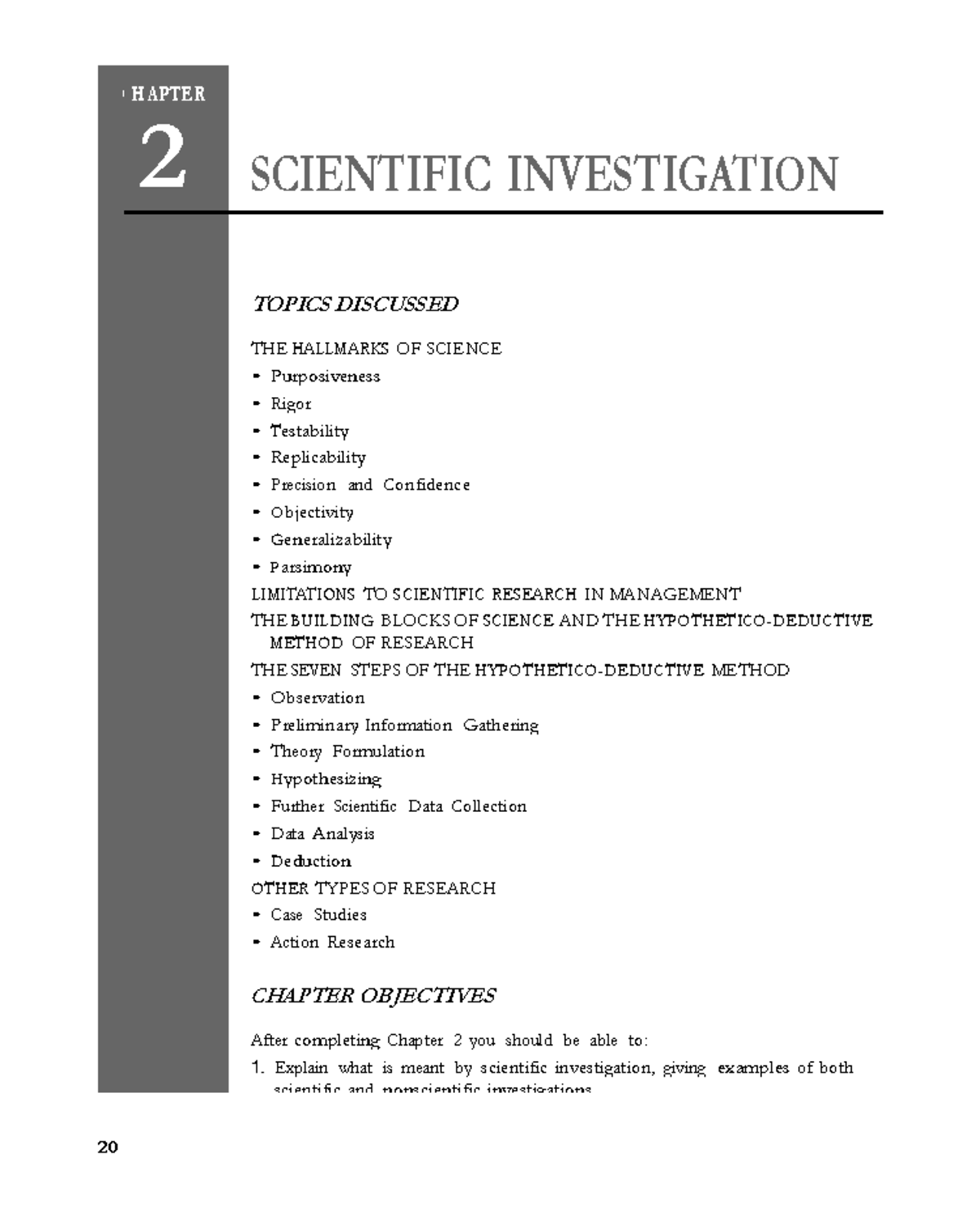 Chapter 2-Scientific Investigation - CHAPTER 2 SCIENTIFIC INVESTIG ...