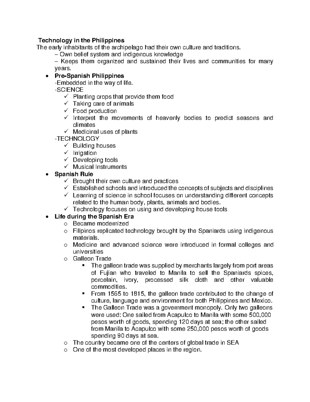 Chapter 3 (addition information ) - Technology in the Philippines The ...