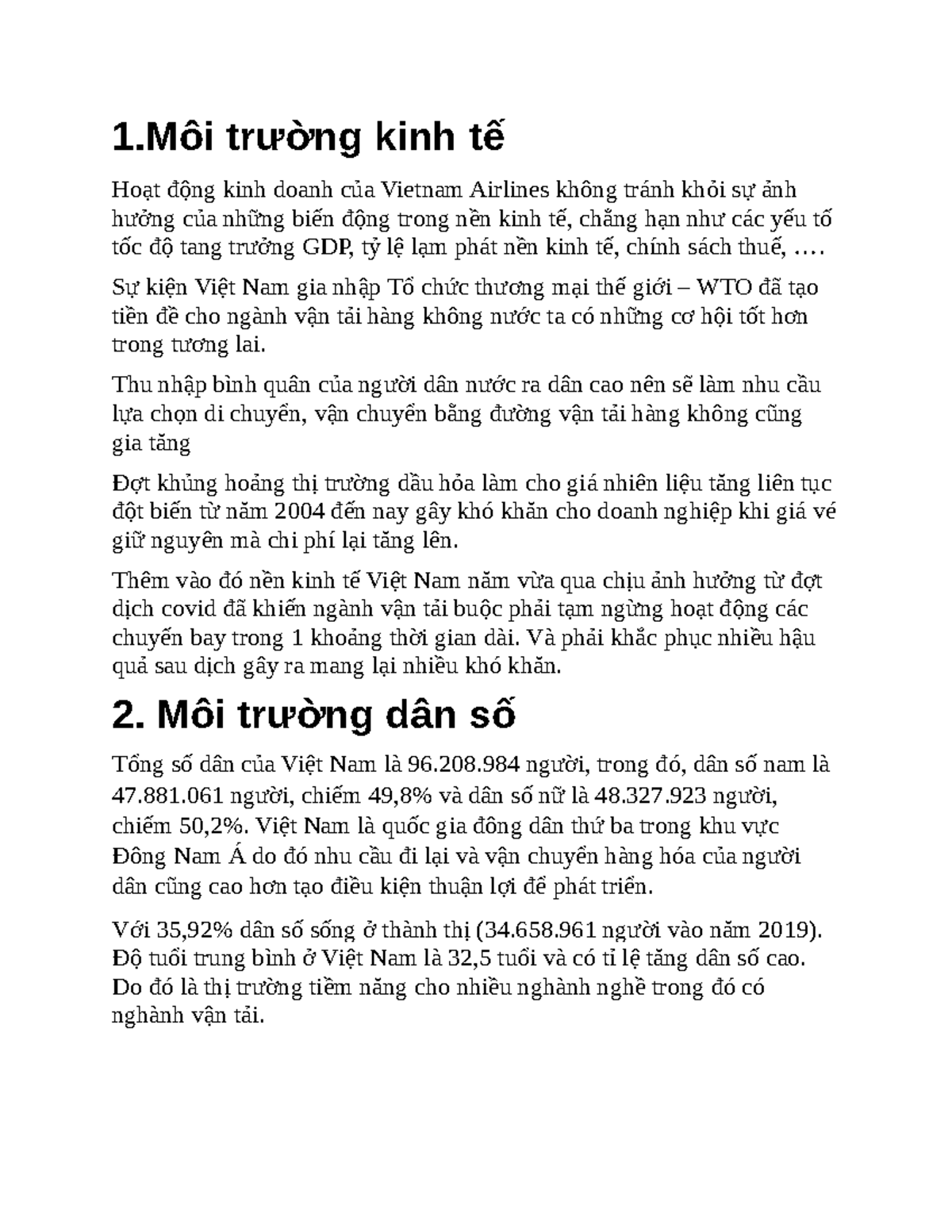 [123doc] - phan-tich-moi-truong-ben-ngoai-cua-vietnam-airline - 1ôi trường kinh tế Hoạt động ...