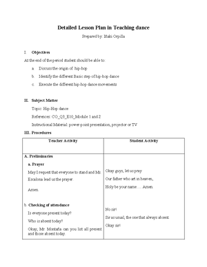 BASIC SKILLS IN ARNIS - At the end of the lesson, you are expected to ...