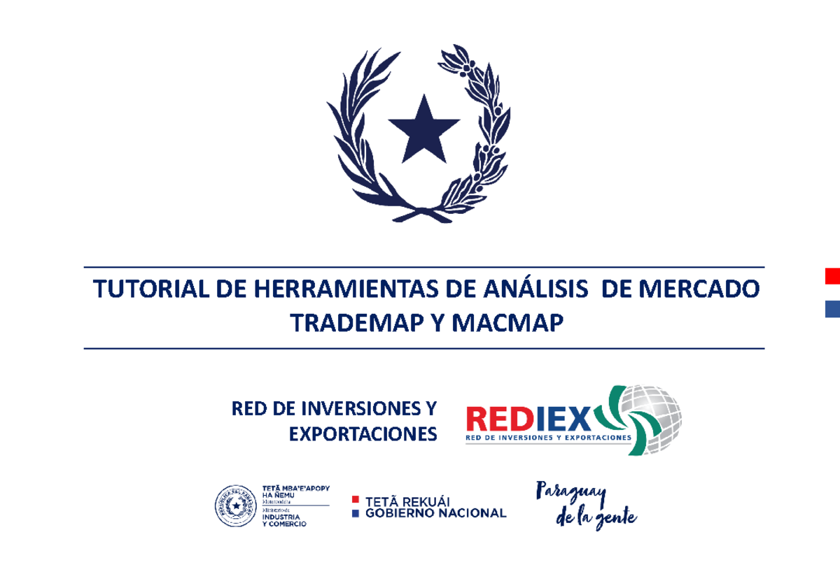 Tutorial Trademap Macmap 2019 - RED DE INVERSIONES Y EXPORTACIONES ...