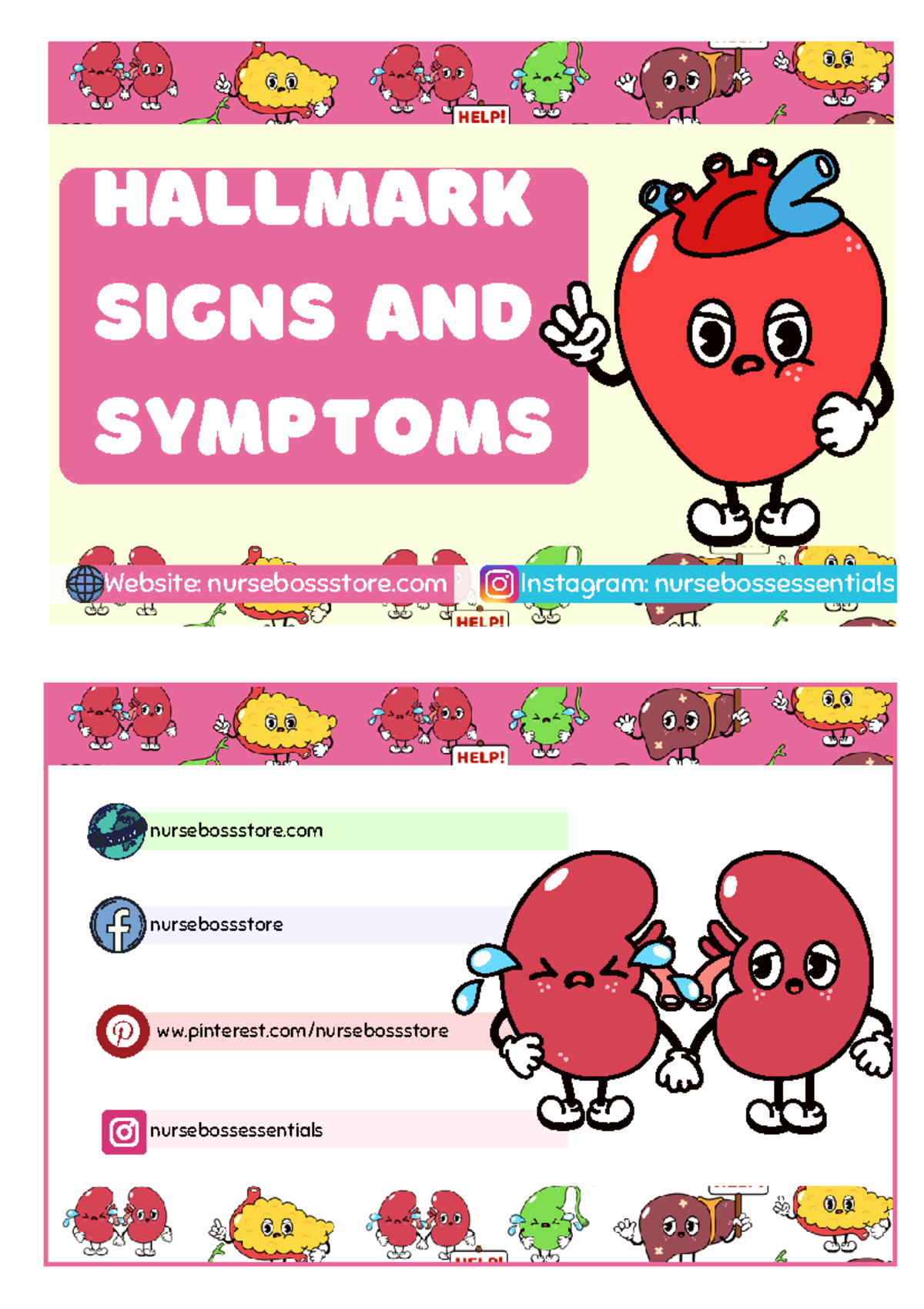 1. Hallmark Signs and Symptoms - hallmark signs and symptoms ...