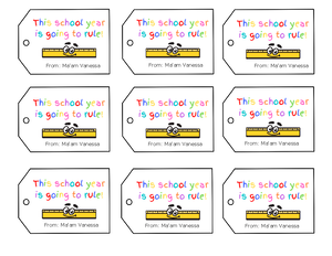 Bright School YEAR Printable - General Education - BRIGHT BRIGHT BRIGHT ...