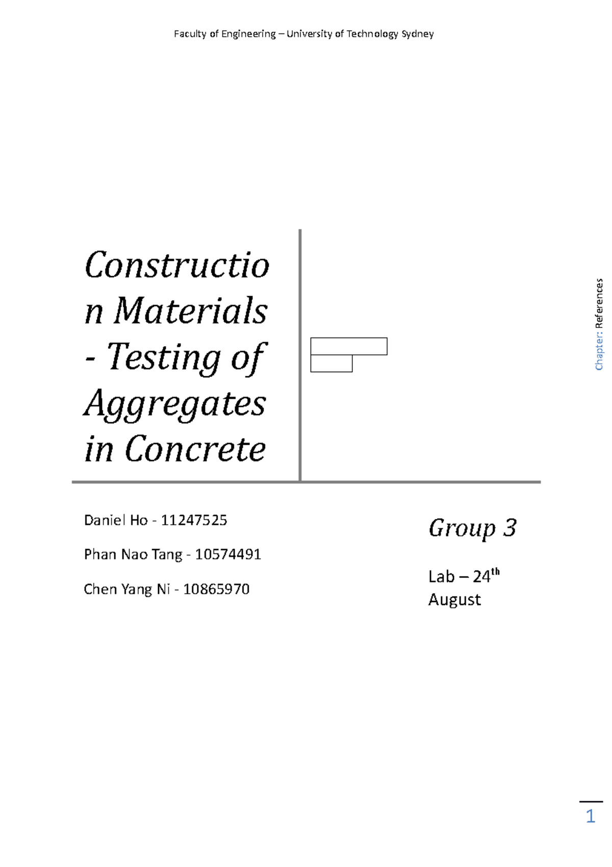 Lab 2 report Aggregates - Chapter: References Constructio n Materials ...
