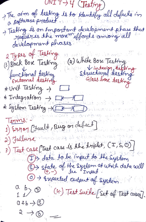 Software Engineering - CSE 320 - LPU - Studocu