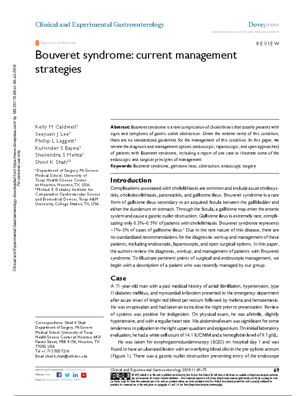 Caldwell 2018 - asdasdasda - © 2018 Caldwell et al. This work is ...