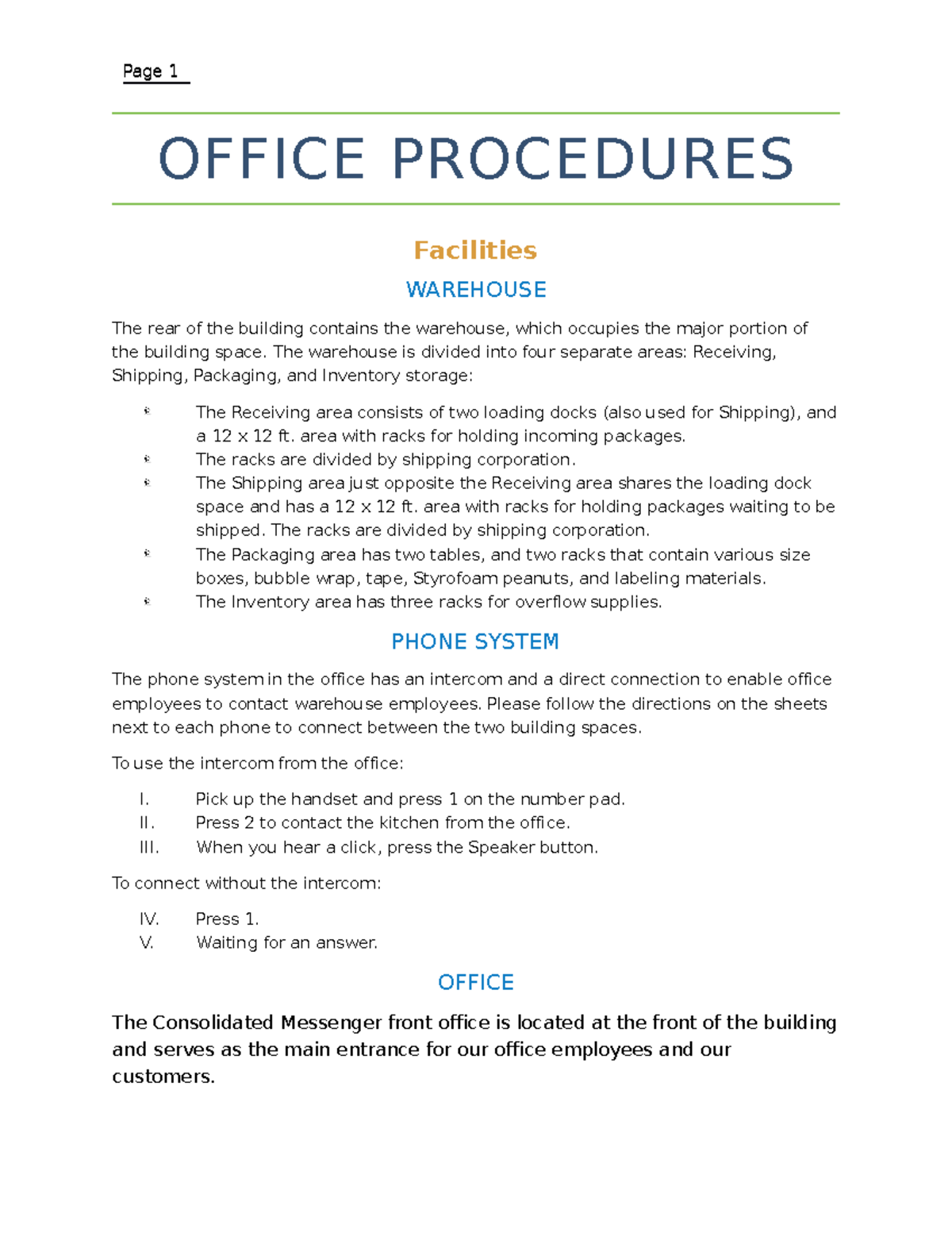 My Office - zzzzzzzzzzzzzzzzzzzzzzzzzzzzzz - OFFICE PROCEDURES ...