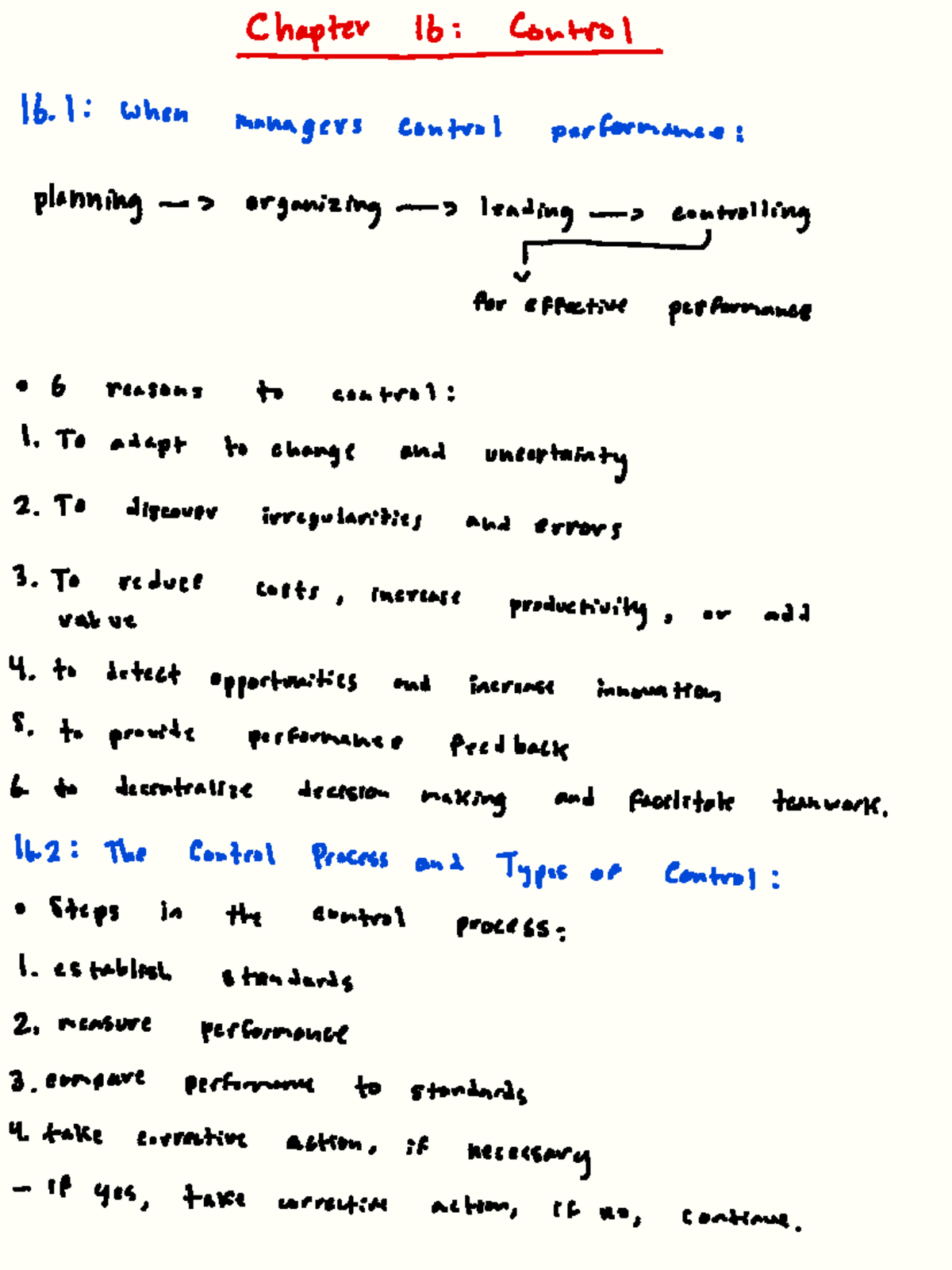 Management and Organization Note Set 4 - MGT 3210 - Studocu