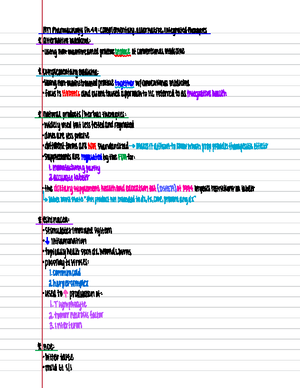 MK yellow notes 1 - Mark Klimek- yellow book Rule of the B’s: If the ...