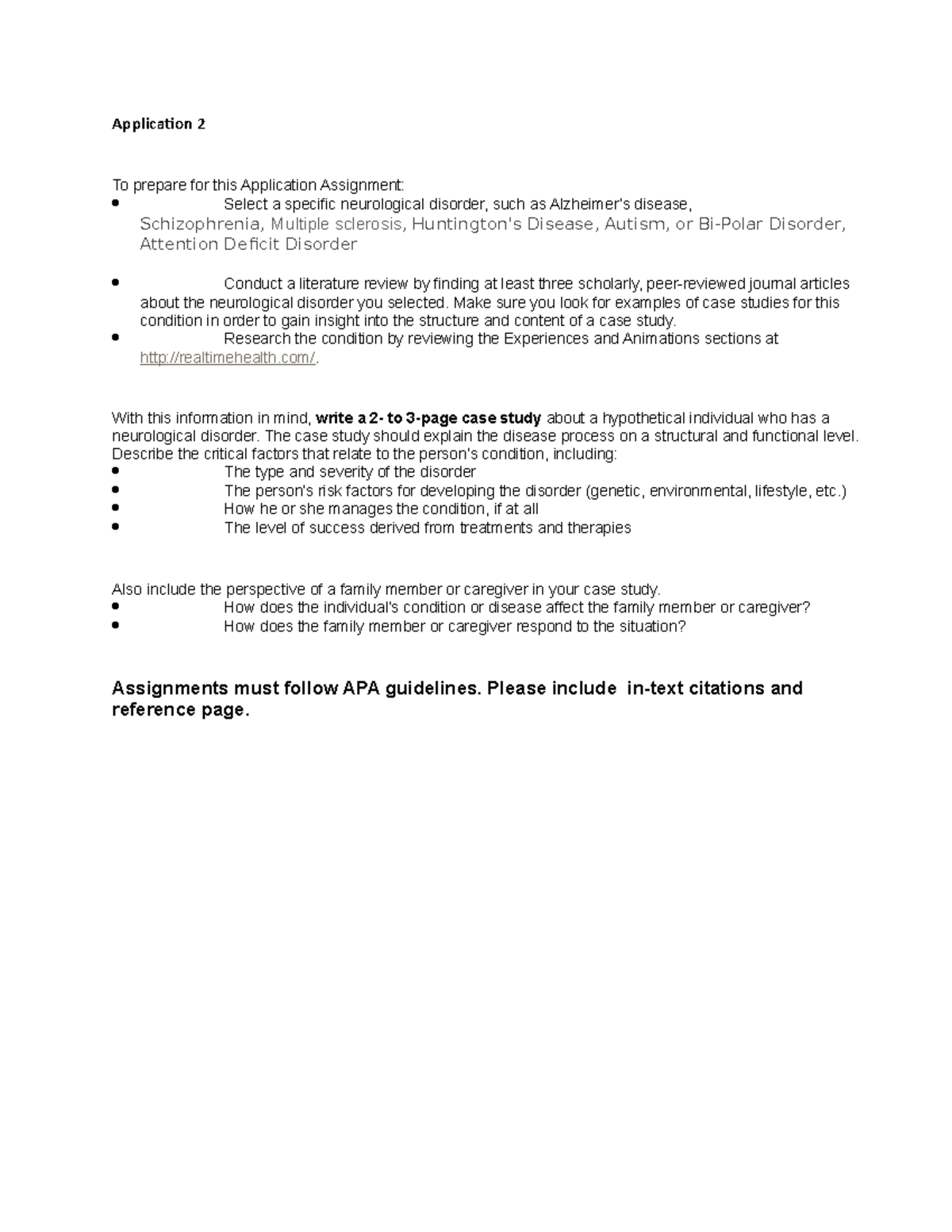 Application 2 wk 3 6115 - CLRA 6115 - Application 2 To prepare for this Application Assignment ...