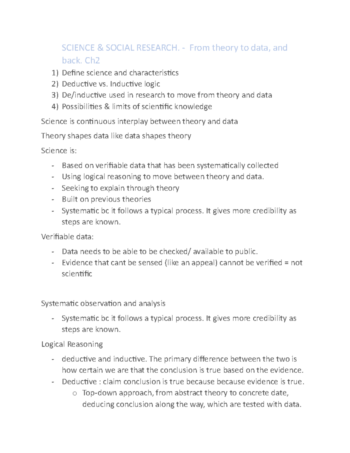 Chapter 2 - The Process of Social Research - SCIENCE & SOCIAL RESEARCH ...