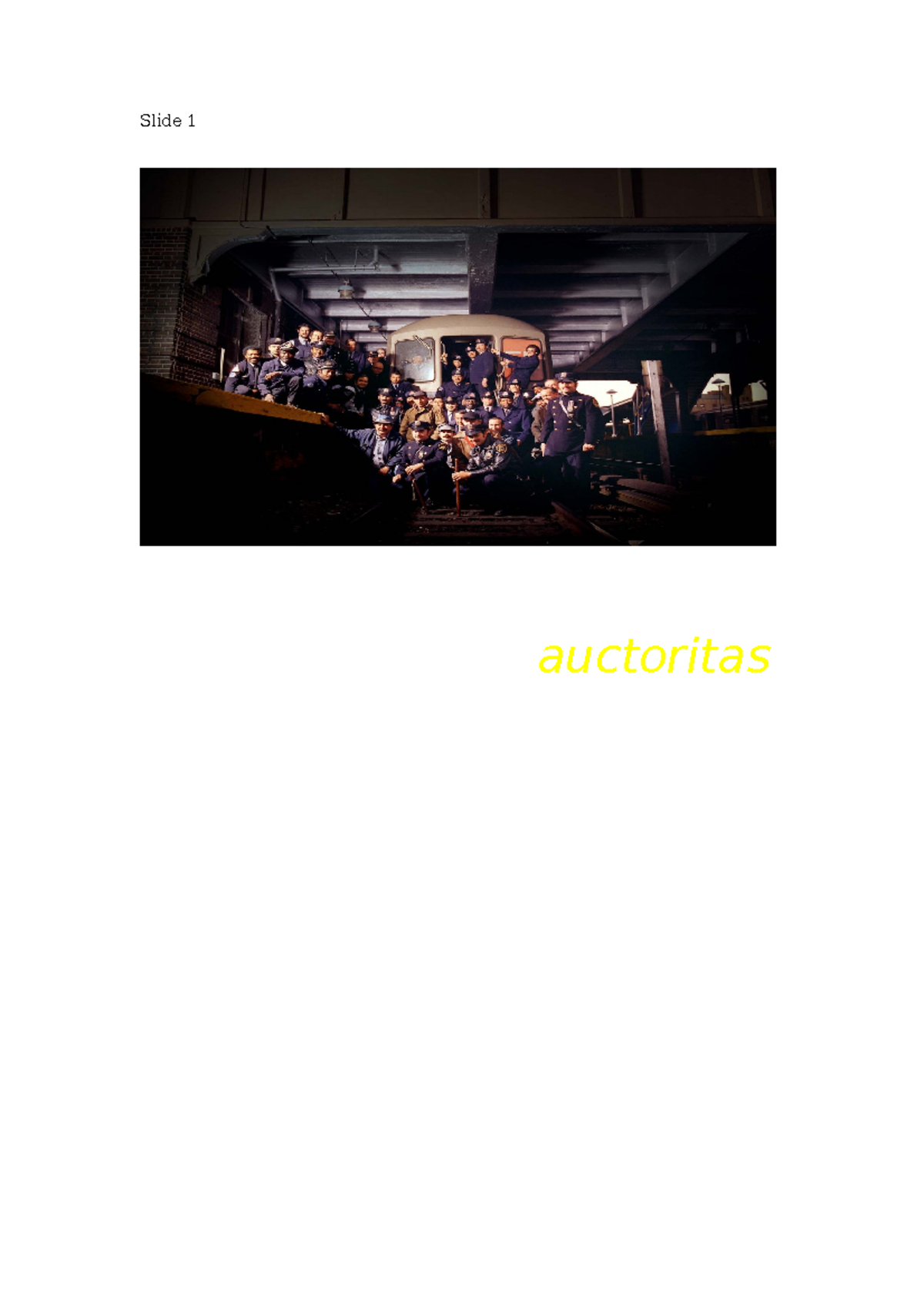 COR 013 - lecture notes for education - Slide 1 AUTHORITY (from the ...