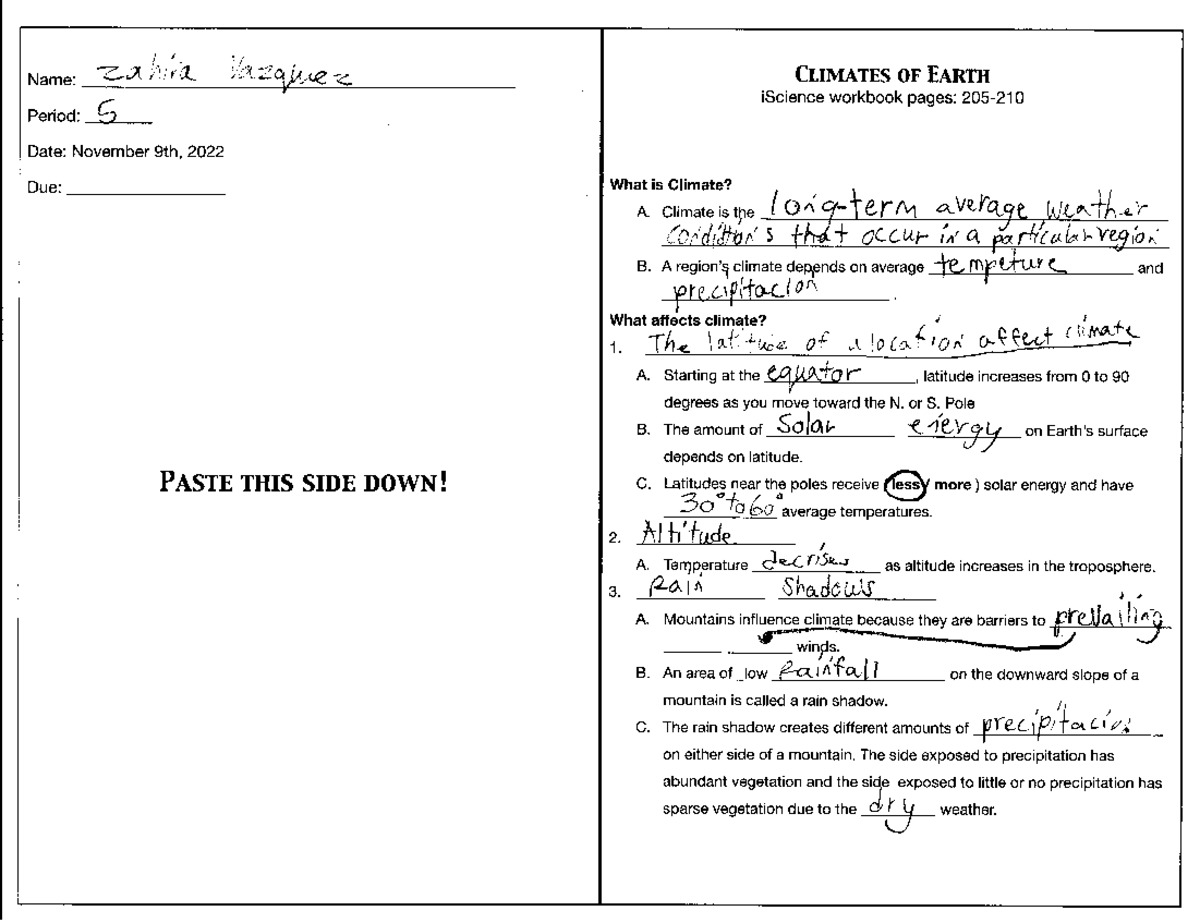 Climates of earth - gtrgt - CPE273 - Cal Maritime - Studocu
