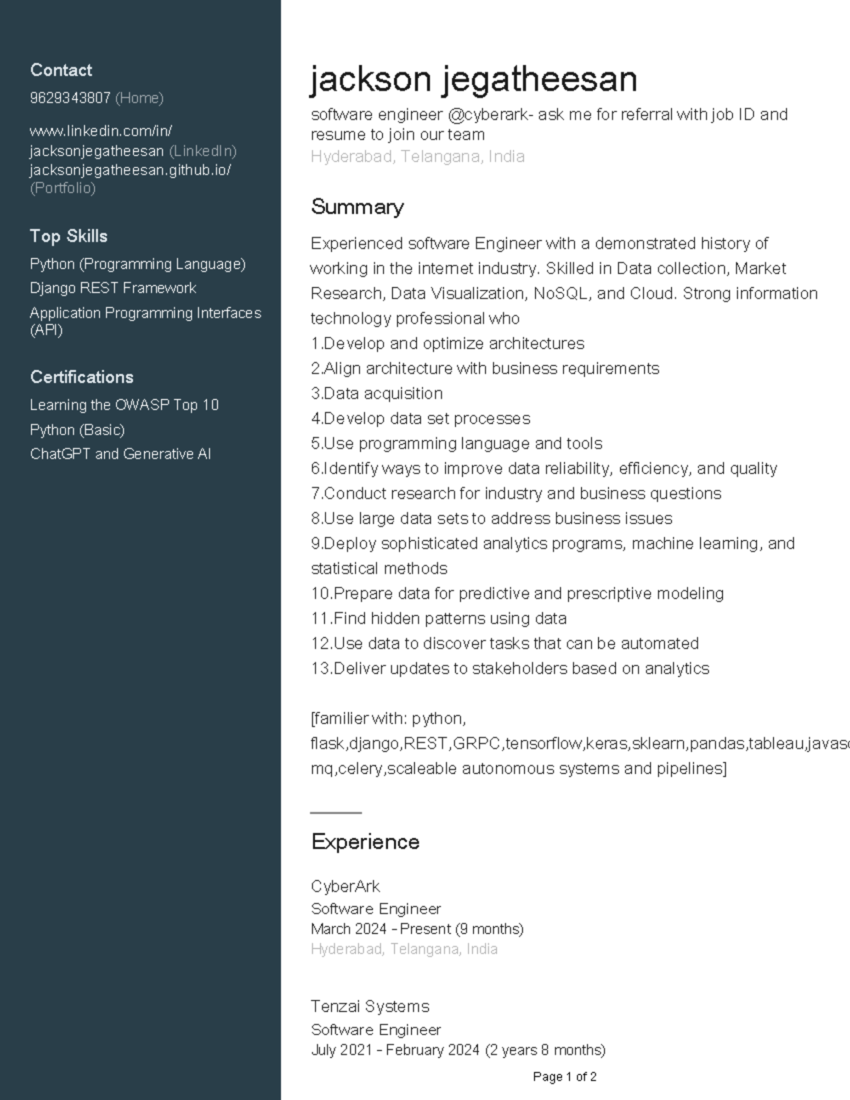 Mr - Resource person profile making - Contact 9629343807 (Home ...