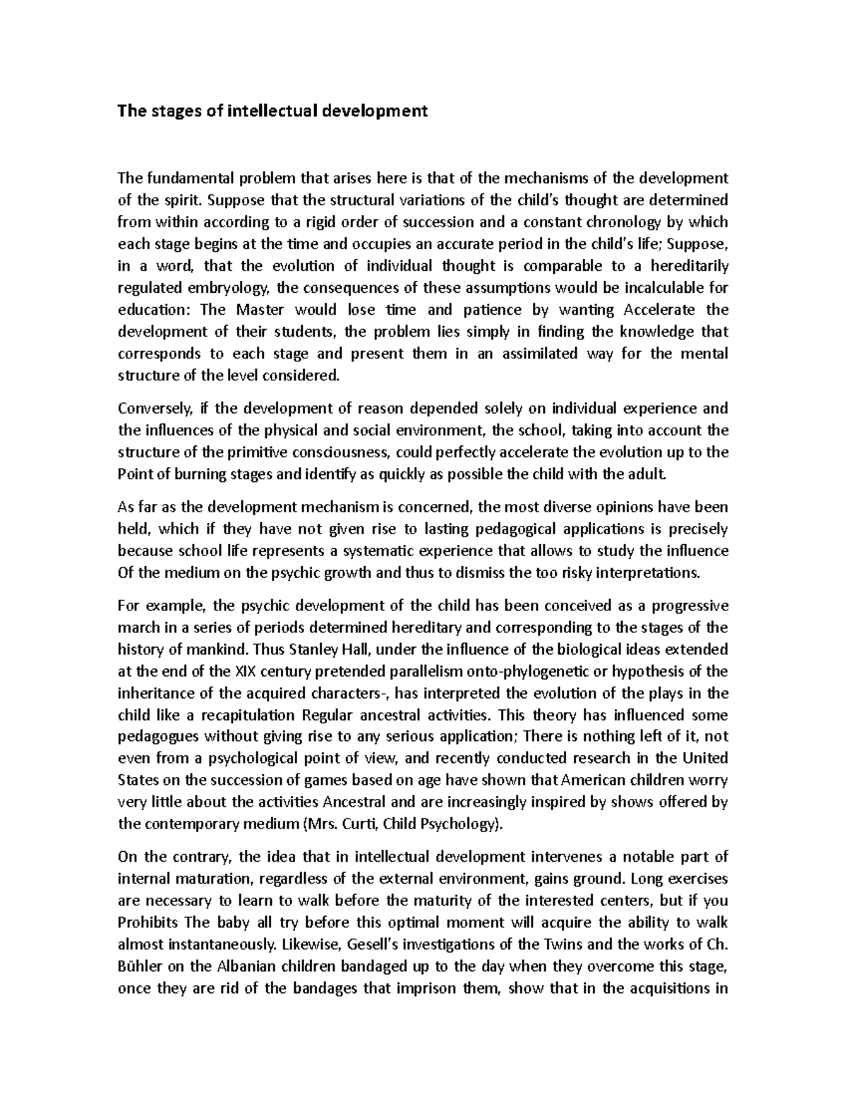 The Stages Of Intellectual Development Suppose That The Structural the-stages-of-intellectual-development-suppose-that-the-structural