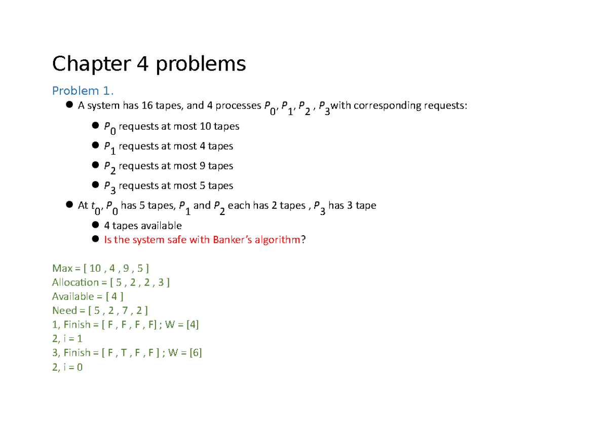Chapter 4-problems - sdds - Chapter 4 problems Problem 1. A system has ...