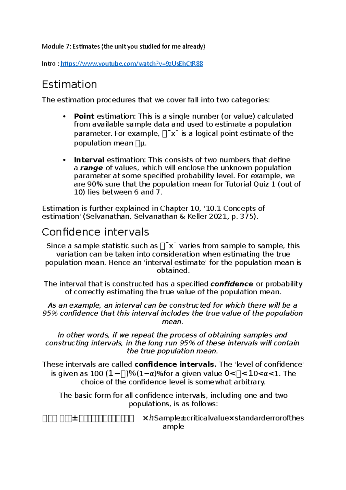 Module 7 - review - 2783 - UWS - Studocu