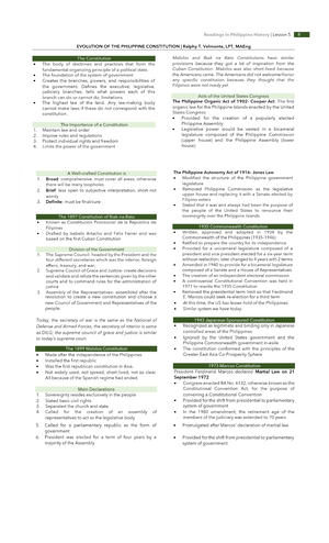 RPH Gunita ng Himagsikan - BSED Social studies - Studocu