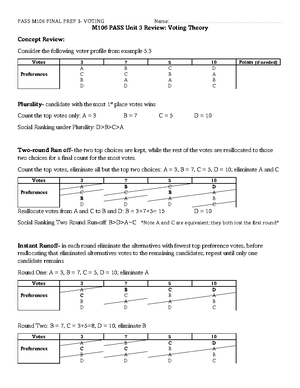 Perspective Review Notes - MATH-M 106 - Studocu