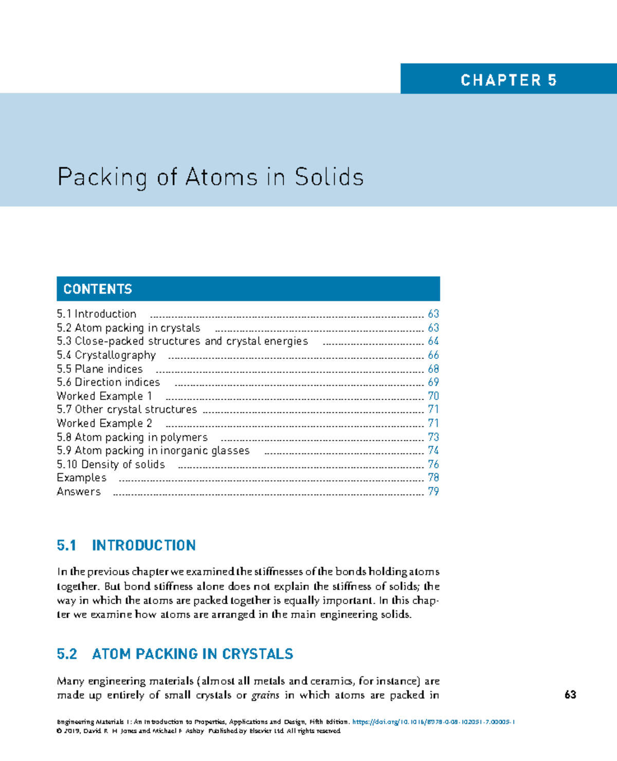 Chapter-5-Packing-of-Atoms-in-Solids 2019 Engineering-Materials-1 - C H ...