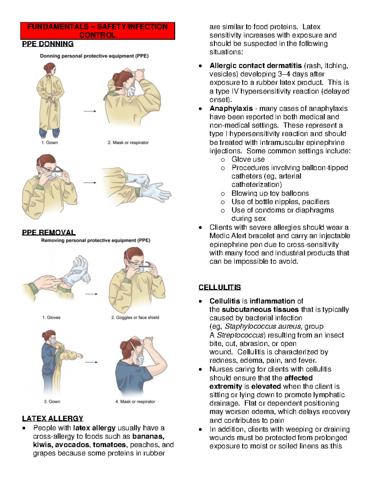 Funda-safety infection-control Funds Safety infection - FUNDAMENTALS ...