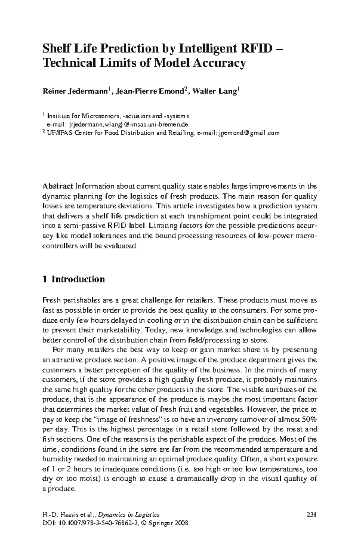 A20+%28231-238%29 - Shelf Life Prediction by Intelligent RFID ...