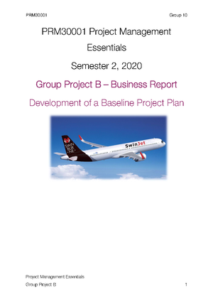 Assignment 2 exemplar 1 - PROJECT MANAGEMENT ESSENTIALS: PRM CRITICAL ...