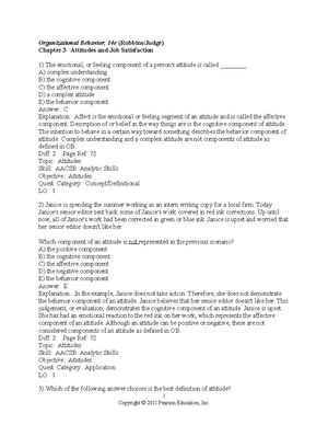 Sample/practice exam 2020, questions and answers - Organizational ...